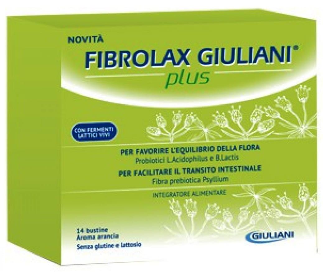 Fibrolax giuliani plus 14 bustine arancia: Acquista con spedizione ...