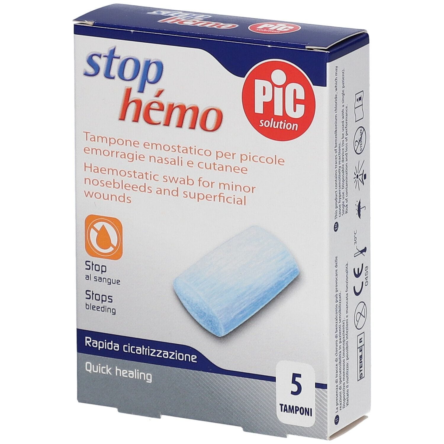 Tampone Emostatico Sterile Stop Hemo 5 Buste: | 1000farmacie