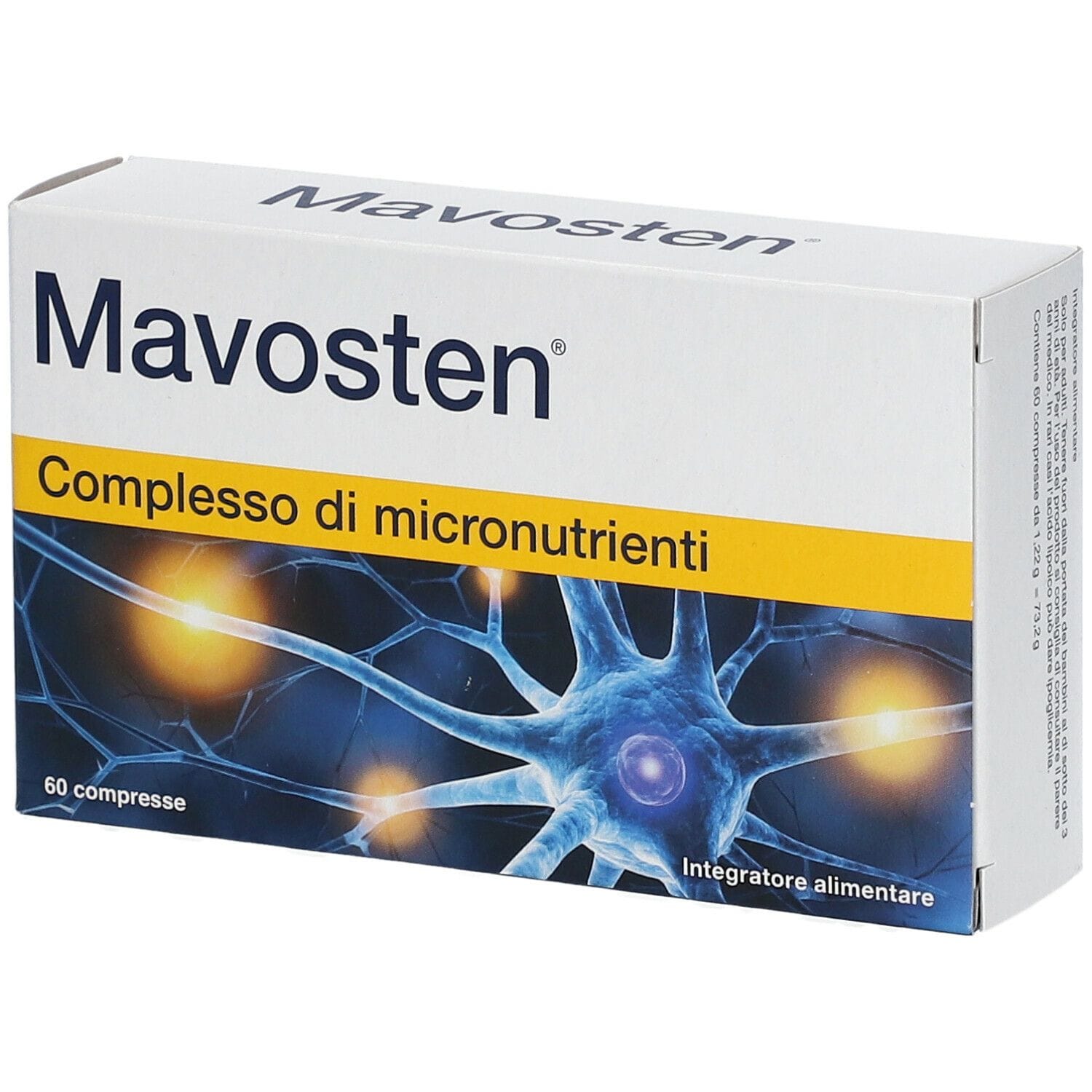 Mavosten 60 Compresse: Utilizzo, effetti collaterali, prodotti ...