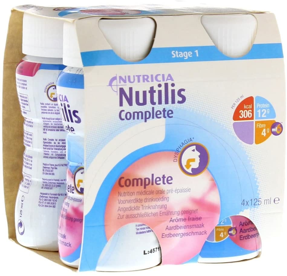 Nutilis complete stage 1 fragola 4 x 125 ml: Acquista con spedizione ...