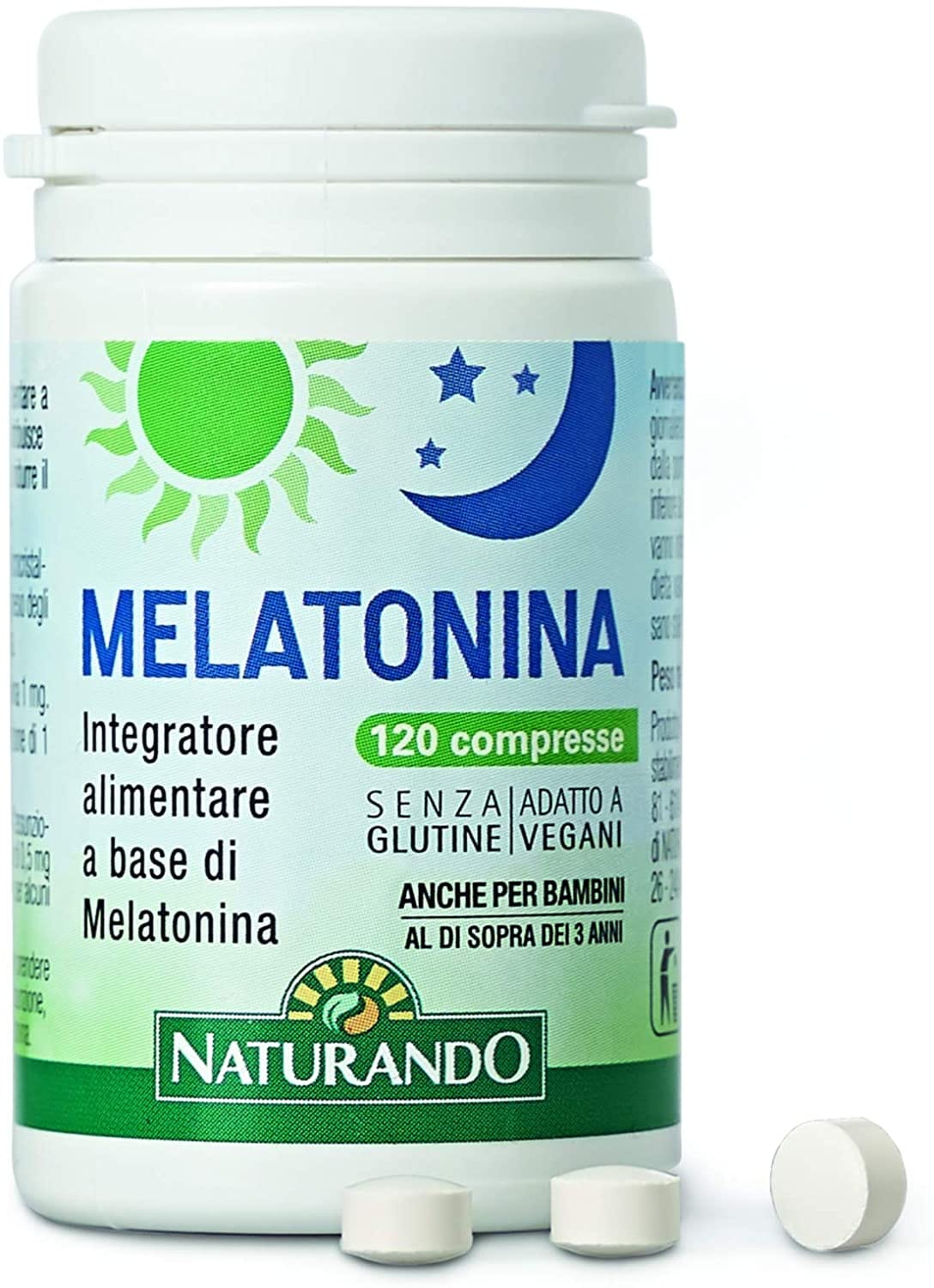 Melatonina 120 compresse: Acquista con spedizione gratuita in 24-48 ore ...