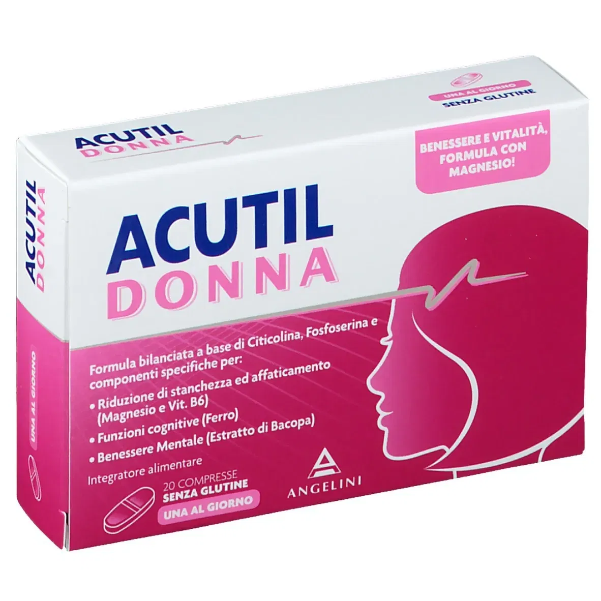 Acutil donna 20 compresse: Acquista con spedizione gratuita in 24-48 ...