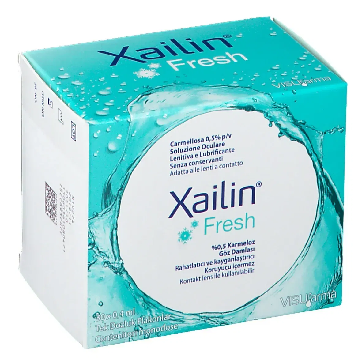 Xailin fresh gocce oculari carbossimetilcellulosa 0,5% 30 flaconcini ...