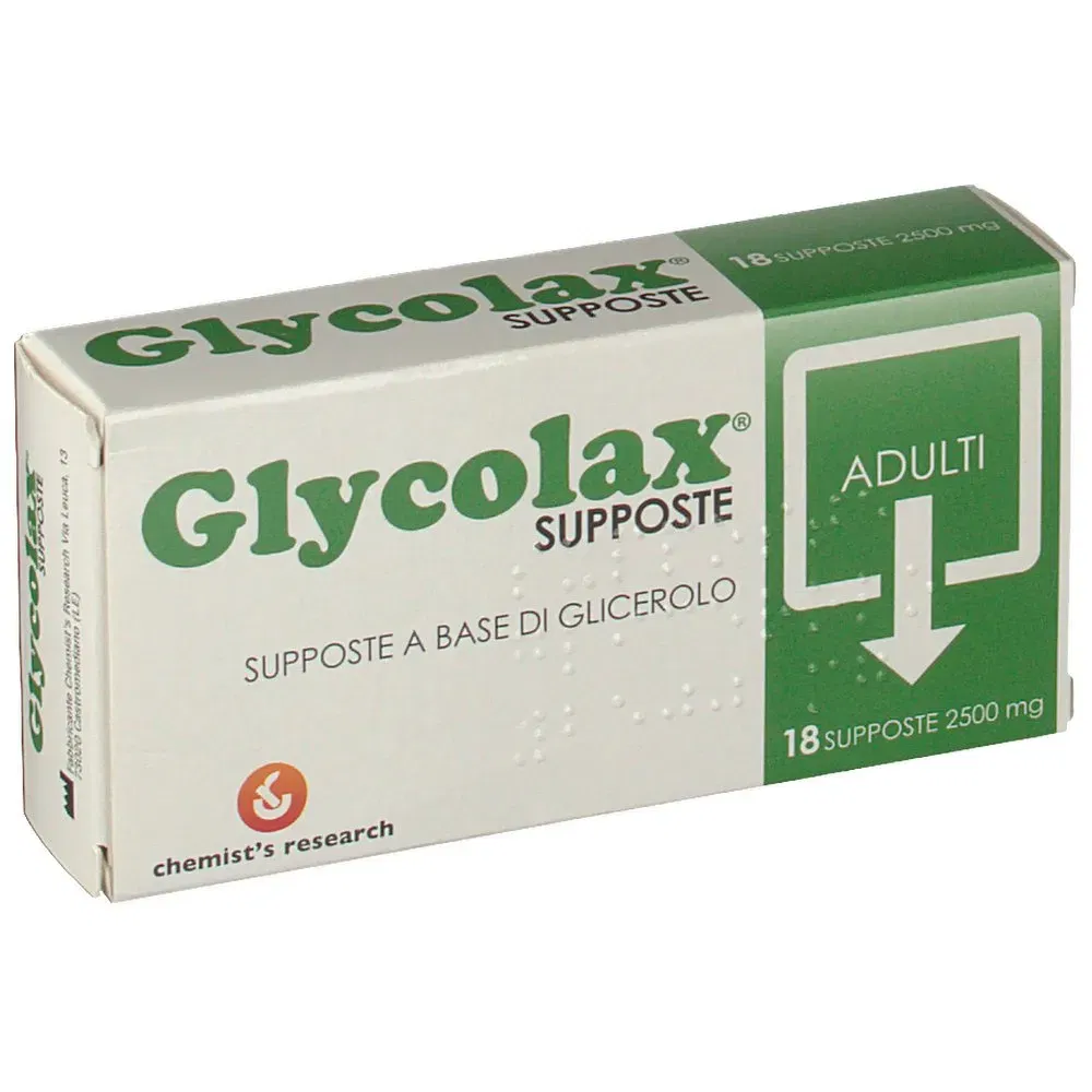 Glycolax 18 supposte glicerolo 2500mg: Acquista con spedizione gratuita ...