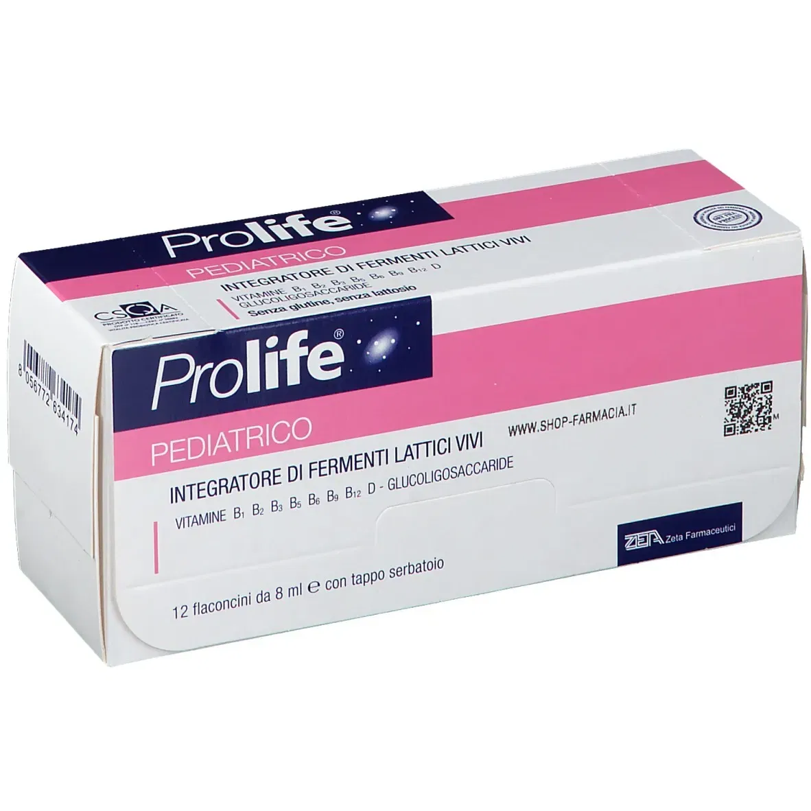 Prolife Pediatrico 12 Flaconci: Utilizzo, effetti collaterali, prodotti ...