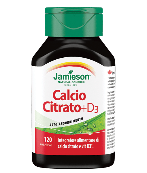 Jamieson calcio citrato + vitamina d3 120 compresse: Acquista con ...