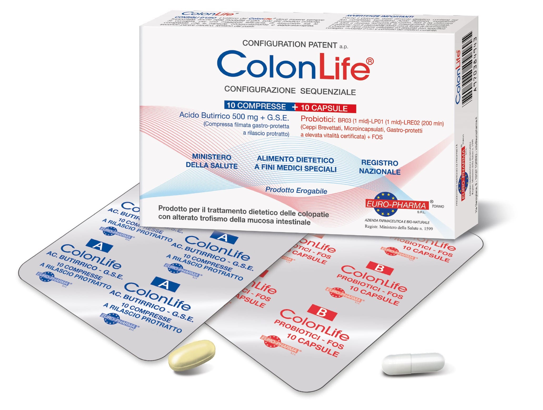 Colonlife 10 Compresse + 10 Capsule: | 1000farmacie
